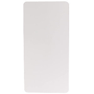 Flash Furniture Kathryn 5-Foot Granite White Plastic Folding Table