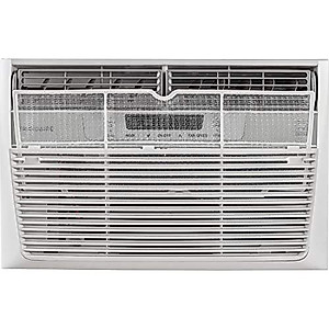 FRIGIDAIRE FFRE0833S1 8,000 BTU 115V Window-Mounted Mini-Compact Air Conditioner with Temperature-Sensing Remote Control