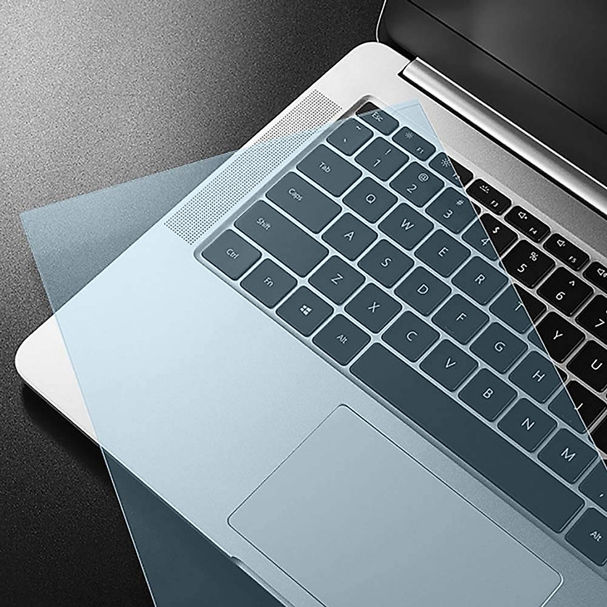 Puccy Anti Blue Light Tempered Glass Screen Protector Film, compatible with Toshiba Satellite Radius 11 11.6" Laptop (Active Area Cover Only) Protective Protectors Guard