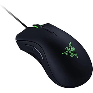 Razer DeathAdder Elite Chroma Enabled RGB Ergonomic Gaming Mouse(Renewed)