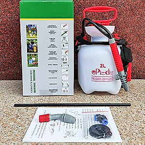 ePizdiz Watering Can Device for Watering Hanging Plant Hard to Reach High Plant Watering Bottle Sprayer for Indoor or Garden 2L(0.5Gal)