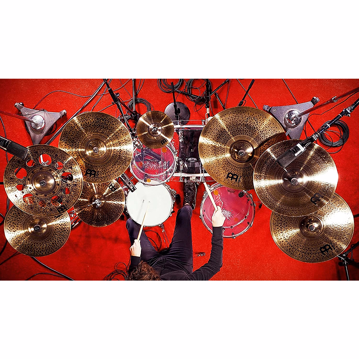 Meinl Cymbals 16" Medium Thin Crash-Pure Alloy Custom-Made in Germany, 2-Year Warranty (PAC16MTC)