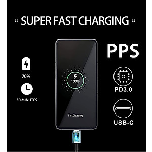45W Samsung USB C Super Fast Charging PD Charger Block with 5ft Type C Cable Compatible with Samsung Galaxy S24/S23 Ultra/S23/S23+/S22/S22 Ultra/S22+/S21/S20/Note 20/Note 10/ Tab S7+/S8