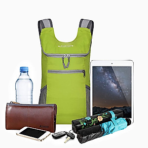 G4Free Lightweight Packable Hiking Backpack for Men Women Small Hiking Daypacks Foldable Shoulder Pack Casual Outdoor Bag 11L