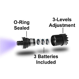 VIPER ARCHERY 3-STAGE UNIVERSAL SIGHT LIGHT for Compound Hunting Bow