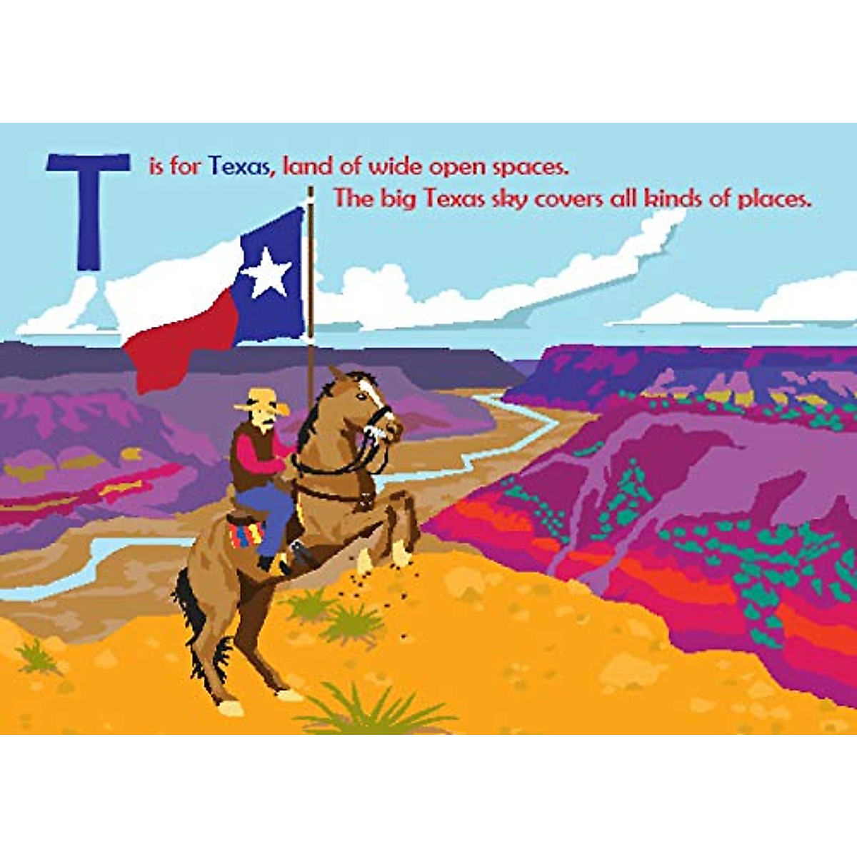 T is for Texas (Alphabet Places)