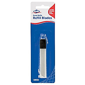 Alvin, SNR80, Small Snap Blade Refill - Pack of 10