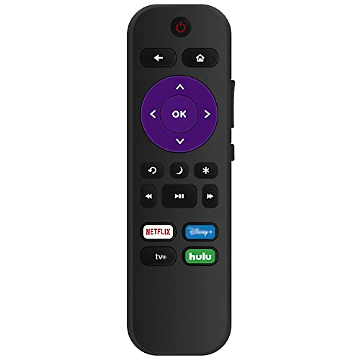 Replacement Remote Control Applicable for Hisense Roku TV 55H8G 65H8G 58R6E3 43R6090G 55R8F 50R6090G 65R8F H6570G 55H8F 32H4F 43H4030F1 58R6E 43H4F 55R6E3 50R6E3 65R6090G 65R6E3 32H4030F1 50R6E 75R6E3