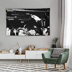 Ucxuiy Die Lit Banner Flag Tapestry for Teen Bedroom Wall Hanging College Decor 3x5 Feet Indoor Outdoor Poster