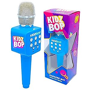 Move2Play, Kidz Bop Karaoke Microphone | The Hit Music Brand for Kids | Birthday Gift for Girls and Boys | Toy for Kids Ages 4, 5, 6, 7, 8+ Years Old