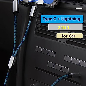 [Apple MFi Certified] Lightning to 3.5 mm Headphone Jack Adapter,iPhone Headphones Aux Audio Dongle + USB Type C to 3.5 mm Jack Female Adapter for iPhone 14 13 Pro Max 12 11 XS XR X 8 7 Samsung S23