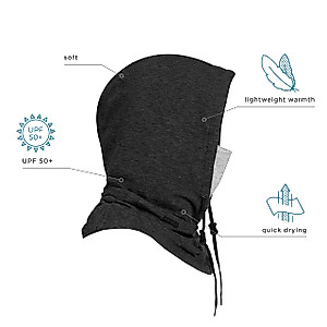 Turtle Fur Comfort Shell Luxe All-Mountain Overhood, Black