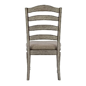 Signature Design by Ashley Lodenbay Dining UPH Side Chair (2/CN), 17"W x 23"D x 40"H, Antique Gray