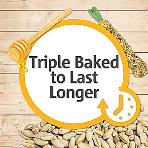 Vitakraft Rabbit/Guinea Pig Popped Grains Treat Sticks - Apple And Orange - 2.5Oz, 31710