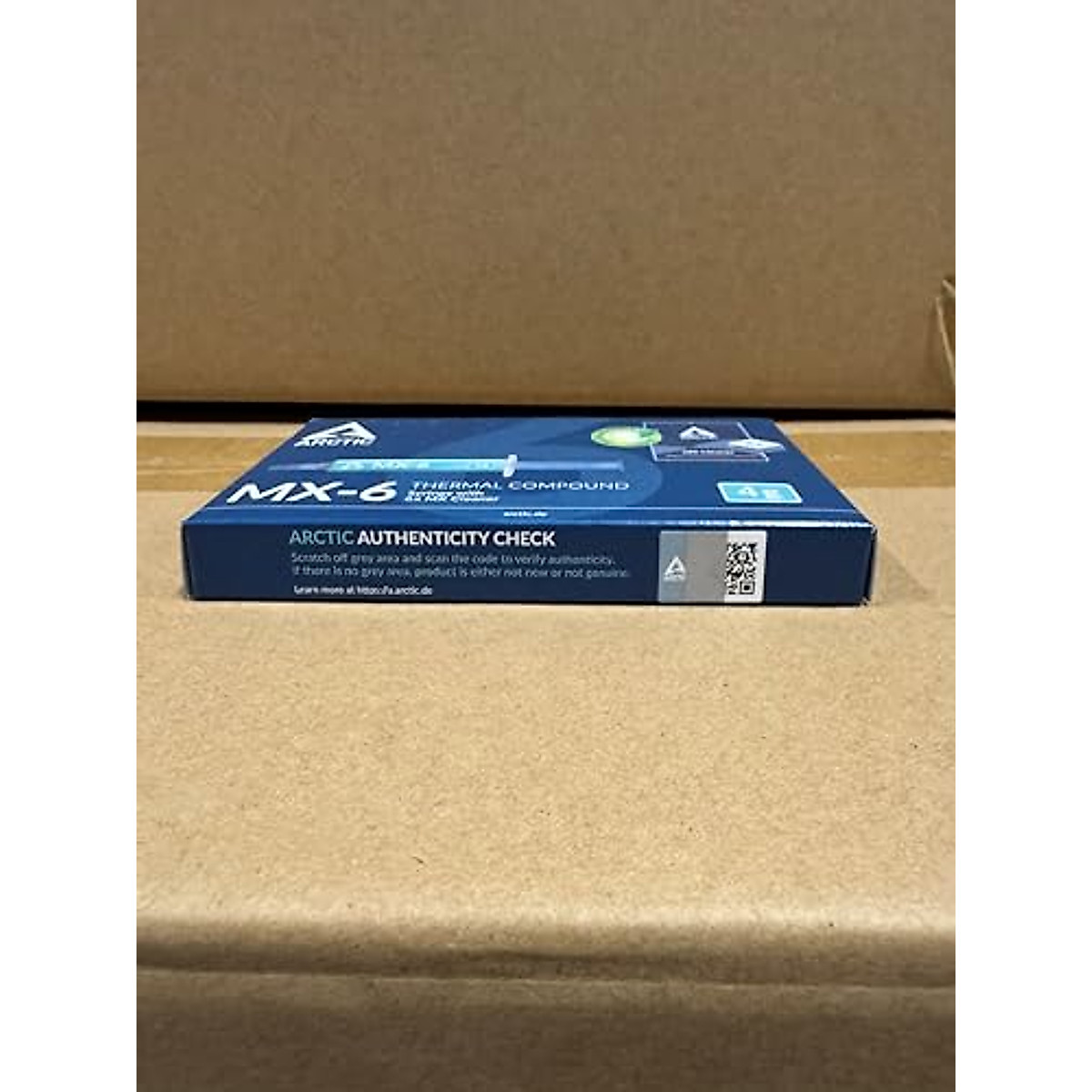 ARCTIC MX-6 (4 g, incl. 6 MX Cleaner) - Ultimate Performance Thermal Paste for CPU, Consoles, Graphics Cards, laptops, Very high Thermal Conductivity, Long Durability, Non-Conductive