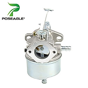 POSEAGLE 632230 Carburetor with 30604 Air Cleaner Replaces 632230, 632272, 632631, 631067, 631067A, 631828, 632235 for Tecumseh H30, H50, H60, HH60, HH70 Engines