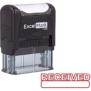 ExcelMark Received Self Inking Rubber Stamp