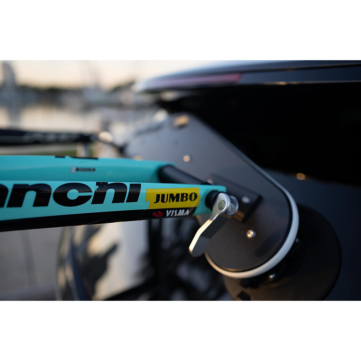 SeaSucker Mini Bomber MAX Bike Rack - Carries 2 Bikes (Includes HUSKE Plugs Compatible with The Most Popular Bike Types)