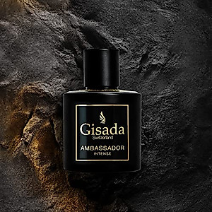 Gisada - Ambassador Intense - Eau de Perfume - 100ML - 3.4 Fl Oz - Spicy, fresh and very lively fragrance for Men
