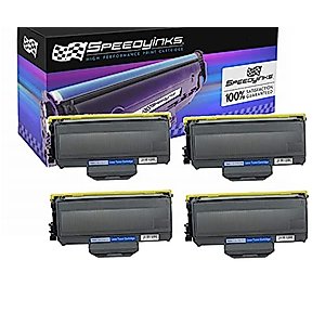 Speedy Inks Compatible Toner Cartridge Replacement for Brother TN360 (Black, 4-Pack)
