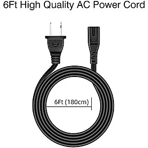 POWSEED Surface Pro 12V 2.58A Tablet AC Adapter Power Supply Laptop Charger for Microsoft Surface Pro 4 i5 i7 Surface Pro 5 Pro 3 Wall Charging Cable Cord 10Ft