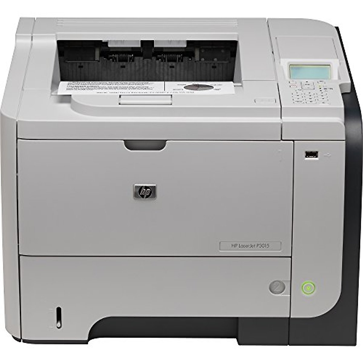 Hp Laserjet P3000 P3015dn Laser Printer - Monochrome - 1200 X 1200 Dpi Print - Plain Paper Print - Desktop - 42 Ppm Mono Print - 600 Sheets Input - Automatic Duplex Print - Lcd - Gigabit Ethernet - Usb