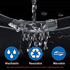 MEMX Nano Double Sided Tape Heavy Duty, 16.4FT Multipurpose Strong Mounting Tape, Reusable Removable Washable Traceless Gel Grip Adhesive for Mounting Carpet, Poster Sticky Wall, Home, Office Decor.