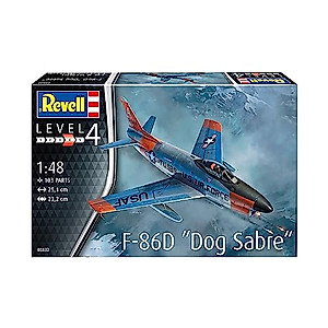 Revell 03832 F-86D Dog Sabre 1:48 Scale Unbuilt/Unpainted Plastic Model Kit