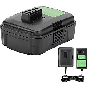 Hanaix 12V 3Ah Lithium Battery and Charger Compatible with RYOBI CB120L CB121L BPL-1220 130503001 130503005 (NOT for CB120N) for RYOBI 12V Lithium Battery