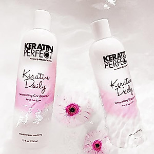 Keratin Perfect Keratin Daily Smoothing Shampoo- 12oz