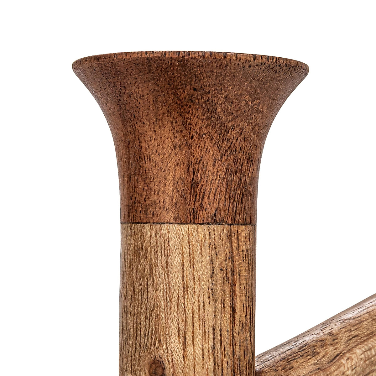 Bloomingville, Natural Tall Mango Wood and Marble Mug Rack, White, Medium