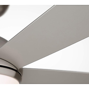 Luminance Kathy Ireland Home Astor, 52 Inch, Brushed Steel