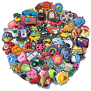 YAZO 30 Random Shoe Charms for Shoes & Bracelet Wristband party gifts