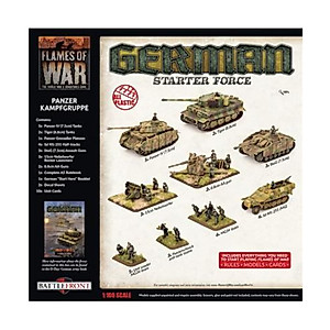 Flames of War German Starter Force Panzer Kampfgruppe