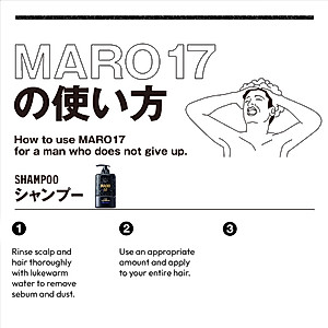 MARO17 Collagen Conditioner - Promotes Hair Growth & Boosts Scalp Circulation - Sulfate Free + DHT Blocker Refreshing Scalp Cleansing Mens Conditioner with Collagen and Hyaluronic Acid for Full Hair