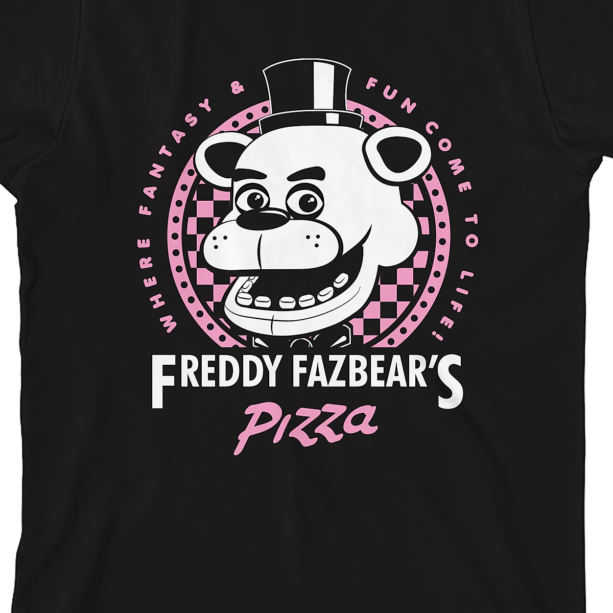 Youth Five Nights at Freddy's Short-Sleeve T-Shirt- Medium