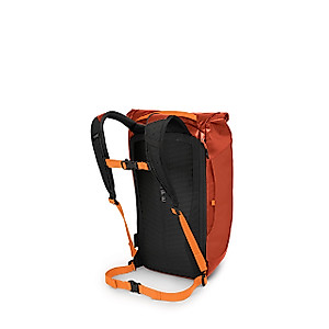 Osprey Transporter Roll Top Laptop Backpack, Top Orange Dawn