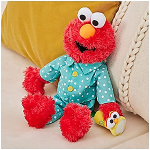 GUND Sesame Street Official Bedtime Elmo Muppet Plush, Premium Glow-in-The-Dark Plush Toy for Ages 1 & Up, Red, 12”