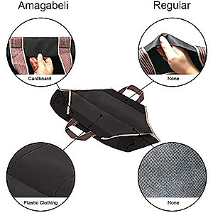 Amagabeli Large Canvas Firewood Carrier Log Tote Bundle 31.6in Large Firewood Rack Fireplace Rack Indoor