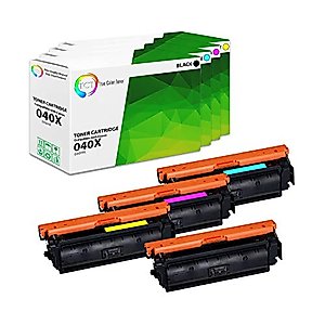 TCT Premium Compatible Toner Cartridge Replacement for Canon 040H High Yield Works with Canon Color ImageClass LBP712CDN LBP712CX Printers (Black, Cyan, Magenta, Yellow) - 4 Pack