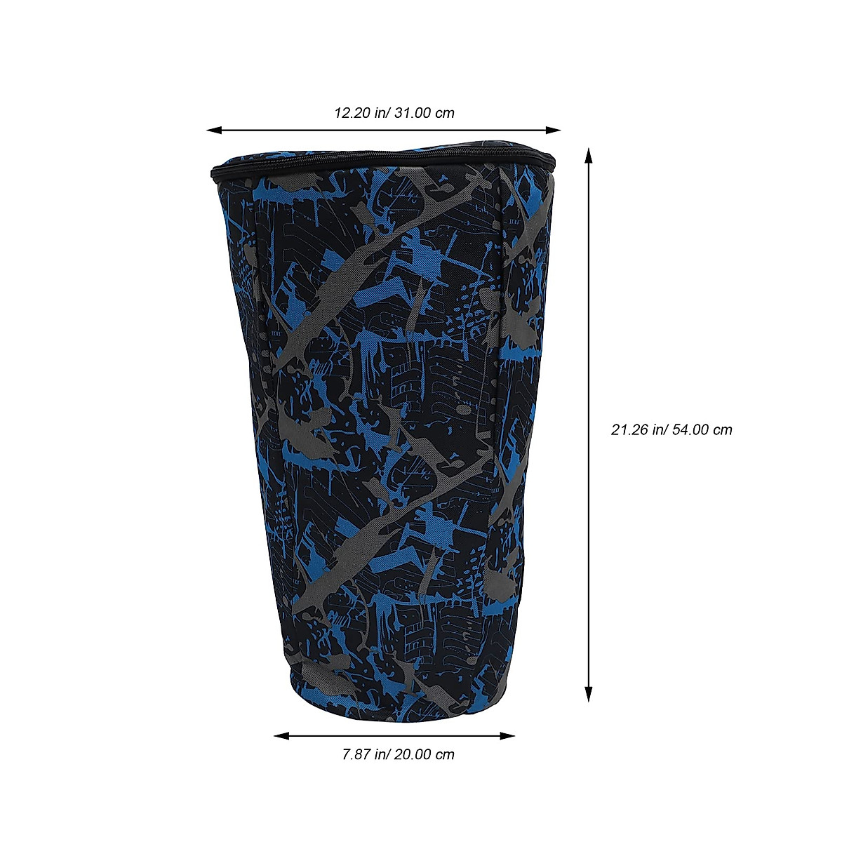 EXCEART Drum Gig Bag Drum Bag Shoulder Strap African Drum Bag Oxford Fabric African Drum Shoulder Carry Case for 10 Inch African Drum Storage Djembe Hardshell