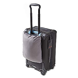 TRAVELREST 4-in-1 Travel Blanket - Ultra Plush and Soft Poncho Style Blanket – Includes Built-in Carry Case, Stuff Sack and Zippered Pocket – Ideal Airplane Blanket Weighing Just 20 Ounces.