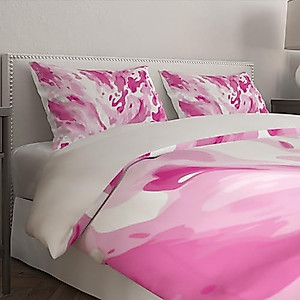 Placitiume Gamer Duvet Cover Set - Modern Games Bedding Set for Kids - Video Game Comforter Cover Set with Gaming Controller Design - Includes 2 Pillowcases, No Comforter