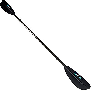 HydroPro 220 cm Carbon Fiber Kayak Paddle, Black