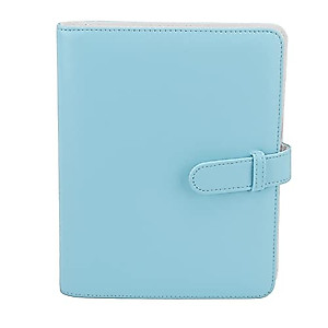 3-inch Photo Album, 256-pocket Waterproof Photo Album for Tickets Business Card (Blue)