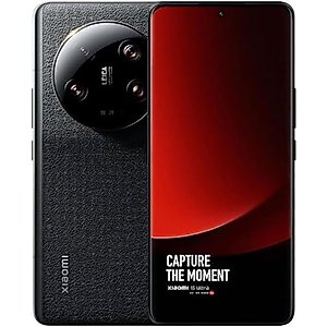 Xiaomi Mi 13 Ultra 5G 1TB 16GB Factory Unlocked (GSM Only | No CDMA - not Compatible with Verizon/Sprint) China Version - Black