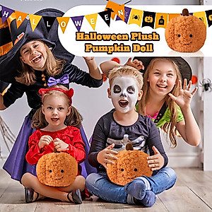 Pumpkin Pillow, Soft Stuffed Pumpkin Doll, for Halloween Thanksgiving Decorations Party Home Decor Pumpkin Decor (1pcs)