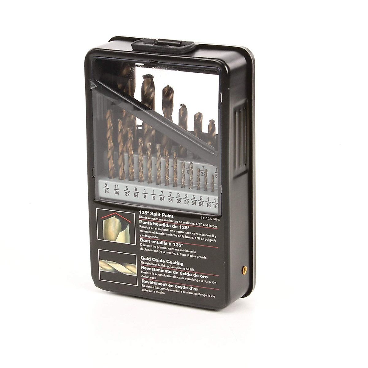 Skil 21-Pack Gold Oxide Twist Drill Bit Set #98021