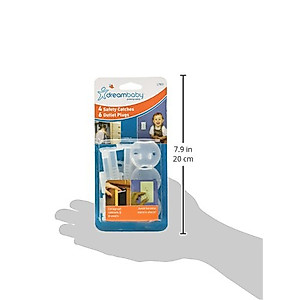 Dreambaby Safety Catches and Outlet Plug Covers, White