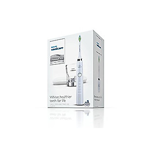 Philips Sonicare DiamondClean Classic Rechargeable Electric Toothbrush, White HX9331/43, 2.26 Oz